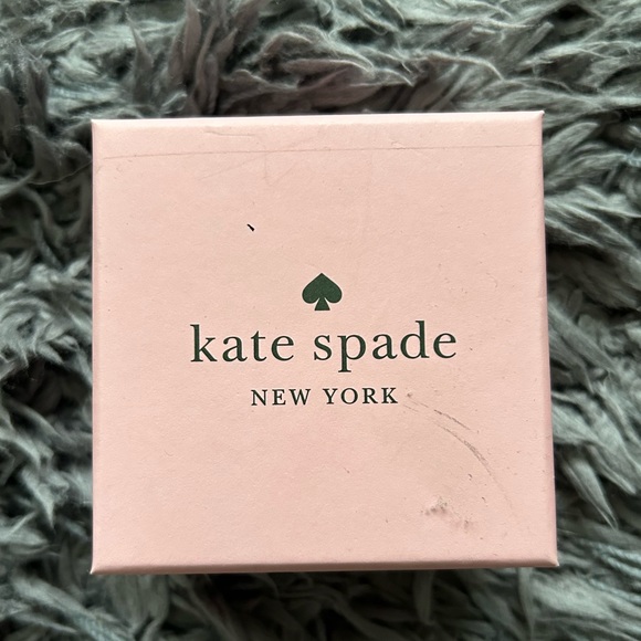 kate spade | Jewelry | Kate Spade Flying Colors Emerald Green Bezel ...